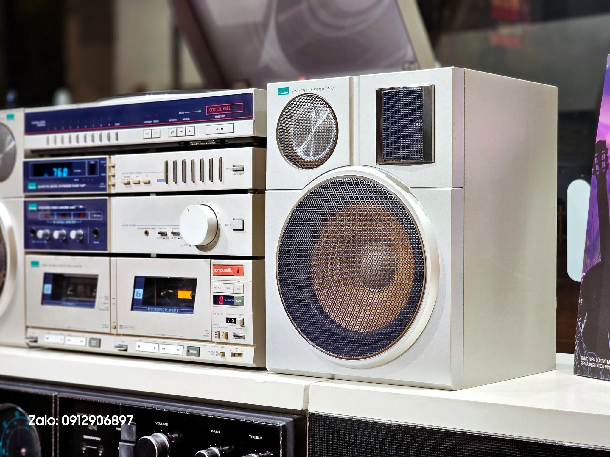 Dàn nội địa Nhật SANSUI M77 tích hợp mâm than hiếm & đẳng cấp – Dàn Nội ...