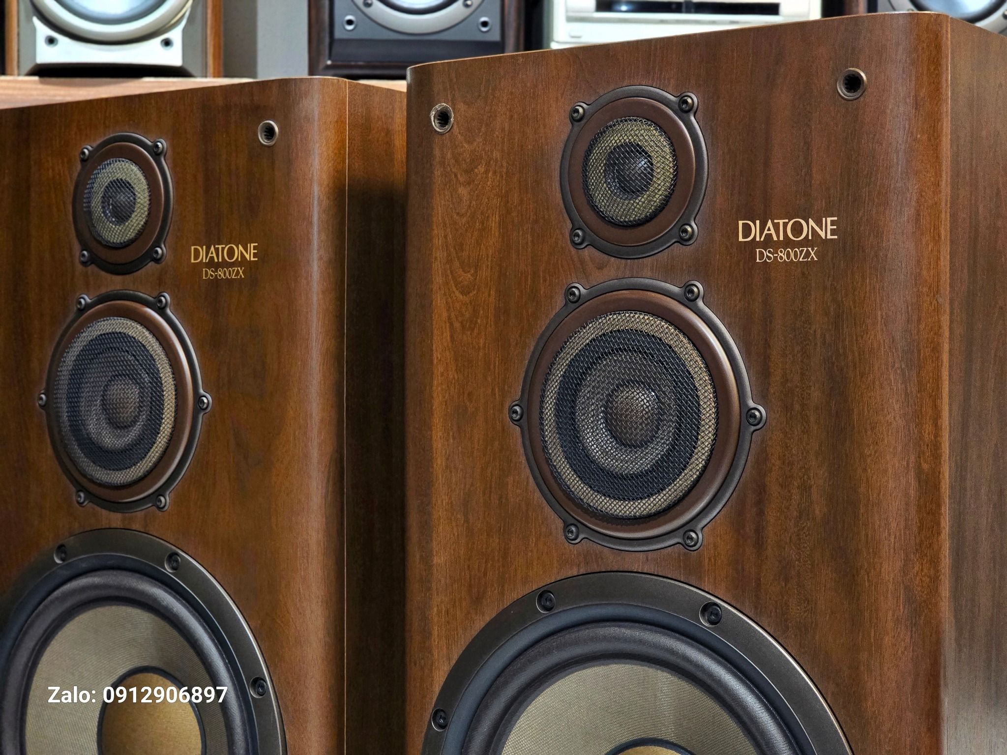 Loa Nhật DIATONE DS 800ZX (bass 32) vừa nghe nhạc vừa karaoke cực hay ...