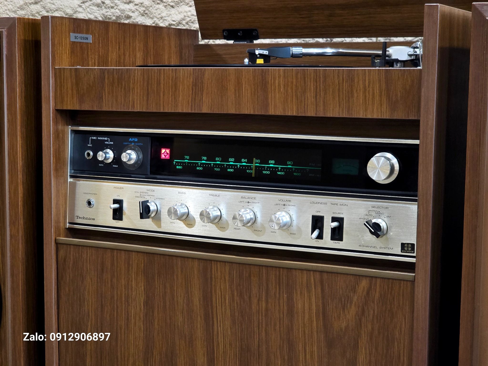 Tủ đài đĩa than Nhật TECHNICS SC 1250N đáng chơi đáng sưu tầm – Dàn Nội ...