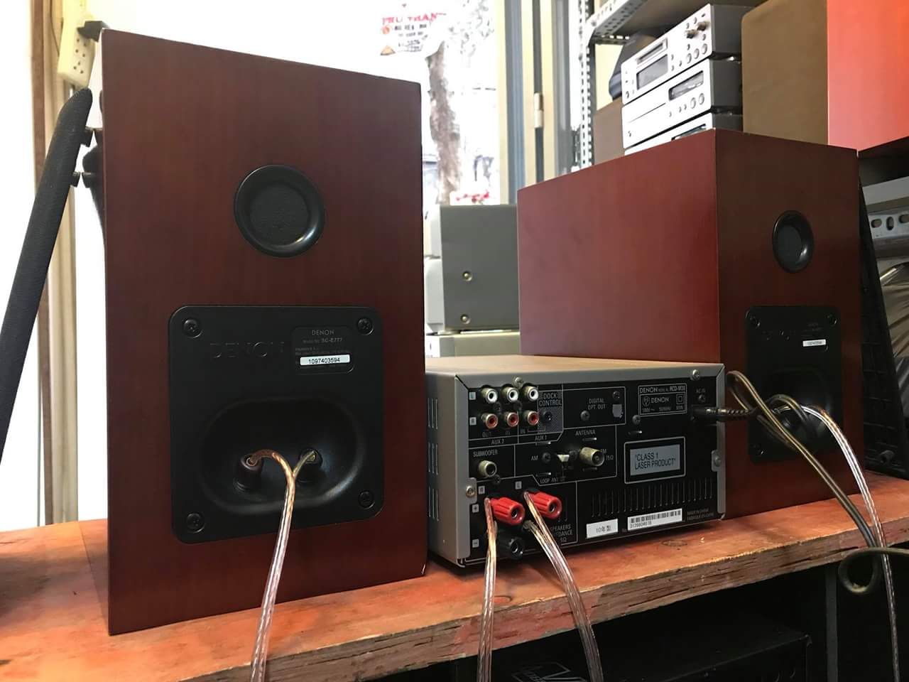 Dàn mini Nhật DENON M38 (LOA 777) "mỹ nhân kế" - Yến Âm Thanh Bãi – Dàn ...