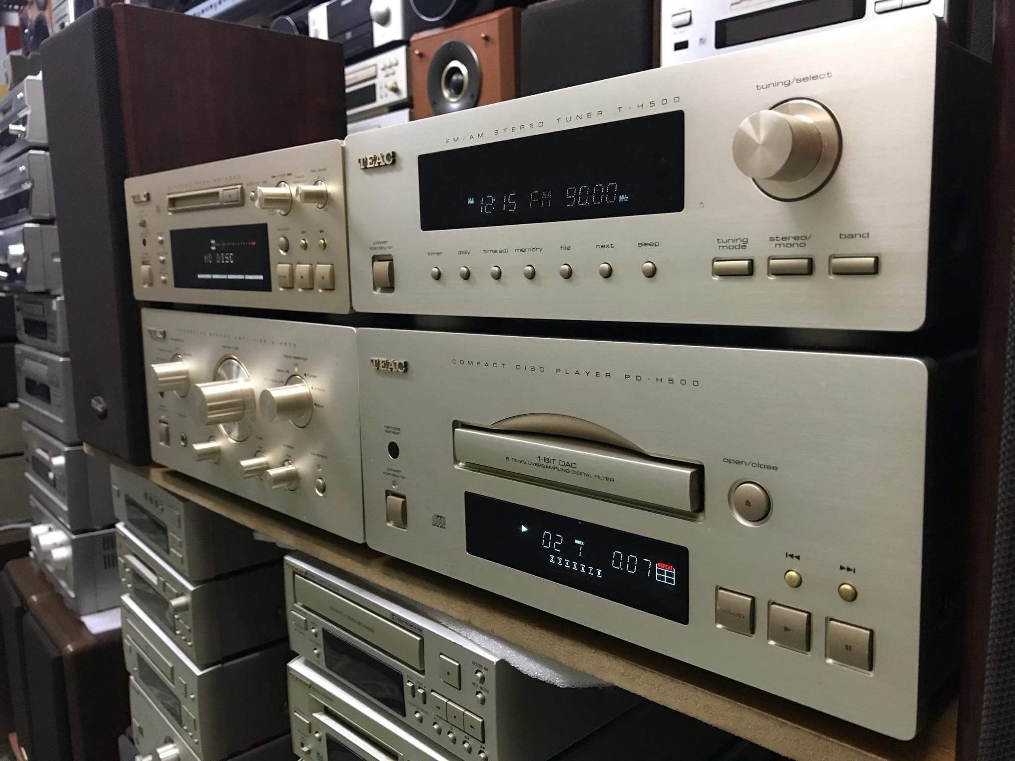 Dàn trung TEAC H500 "hiếm có khó tìm" (4 thớt) - Yến Âm Thanh Bãi – Dàn ...