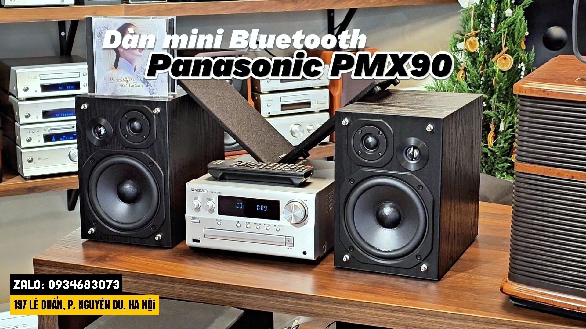 Dàn mini Nhật PANASONIC PMX90 bass gấu nhất thời điểm hiện tại – Dàn ...