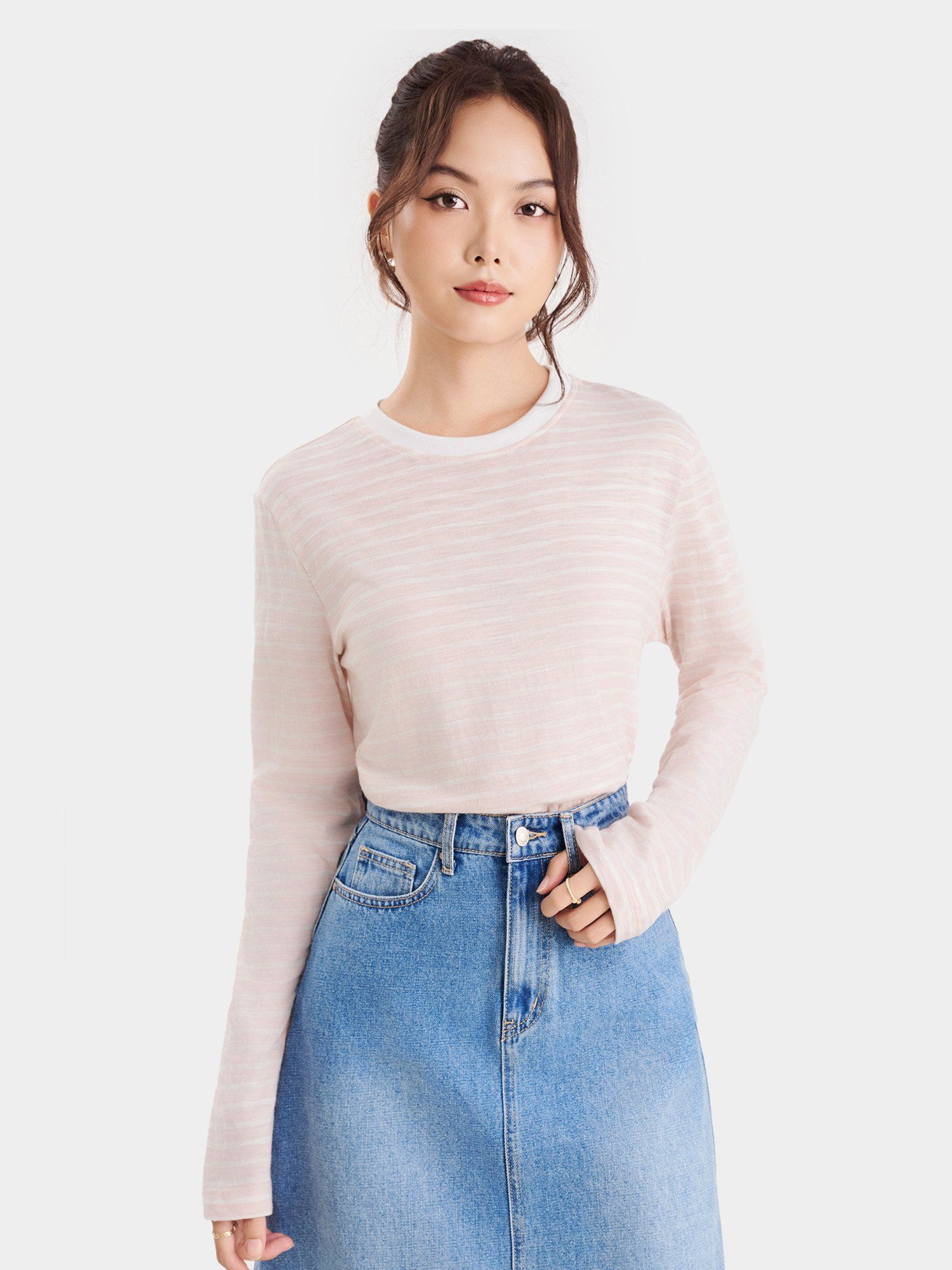 Áo thun sọc tay dài – MARC