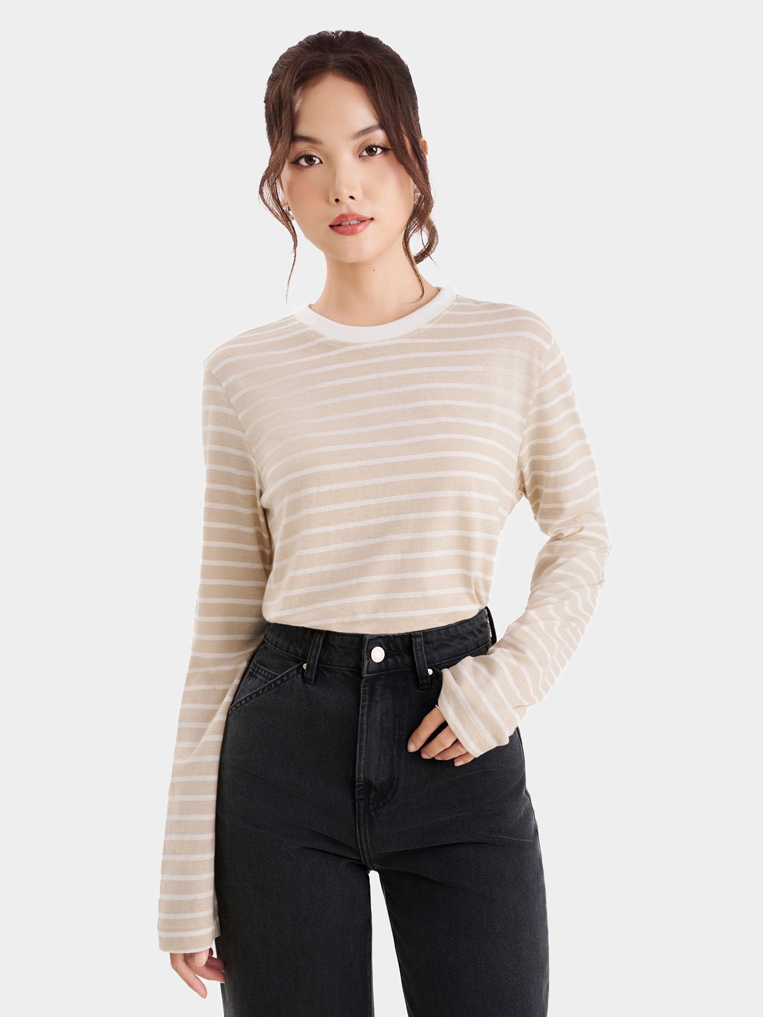 Áo thun sọc tay dài – MARC