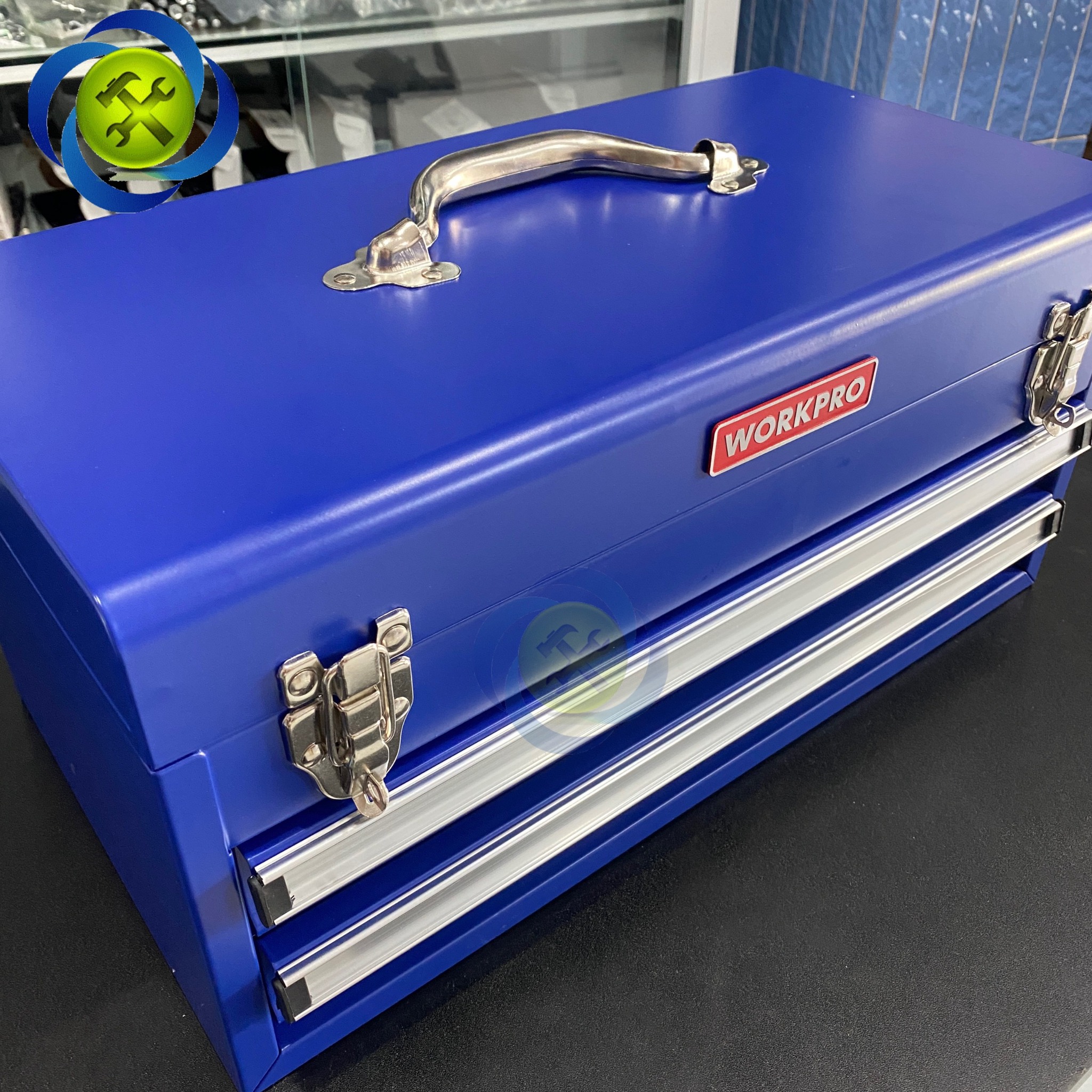 Thùng đồ nghề sắt hai ngăn kéo Workpro WP282005 kích thước 460x240x220 – CÔNG TY TNHH DỤNG CỤ CƠ ...
