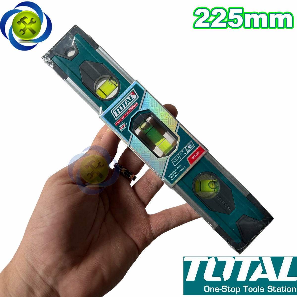 Thước thủy mini 225mm có từ Total TMT2235 – CÔNG TY TNHH DỤNG CỤ CƠ KHÍ ...