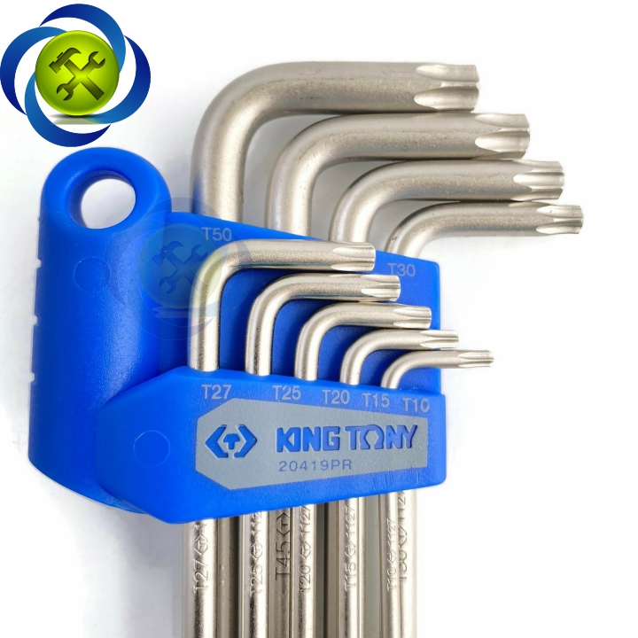Bộ lục giác sao có lỗ loại dài Kingtony 20419PR 9 cây T10-T50 – CÔNG TY ...