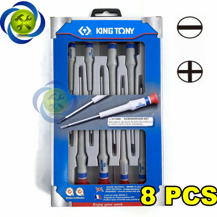 Bộ vít sửa điện tử Kingtony 32118MR 8 cây – CÔNG TY TNHH DỤNG CỤ CƠ KHÍ ...