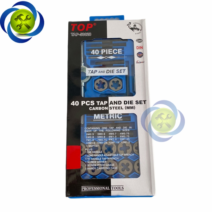 Bộ Taro 40 chi tiết TOP TAP-50028 ren trong và ngoài – CÔNG TY TNHH ...