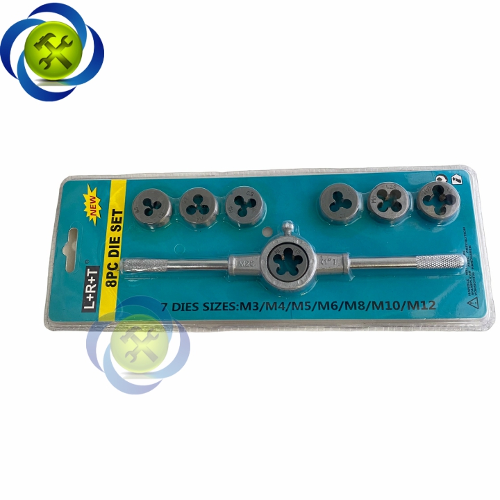 Bộ taro ren ngoài 8 chi tiết L+R+T (bàn ren M3-M12) – CÔNG TY TNHH DỤNG ...