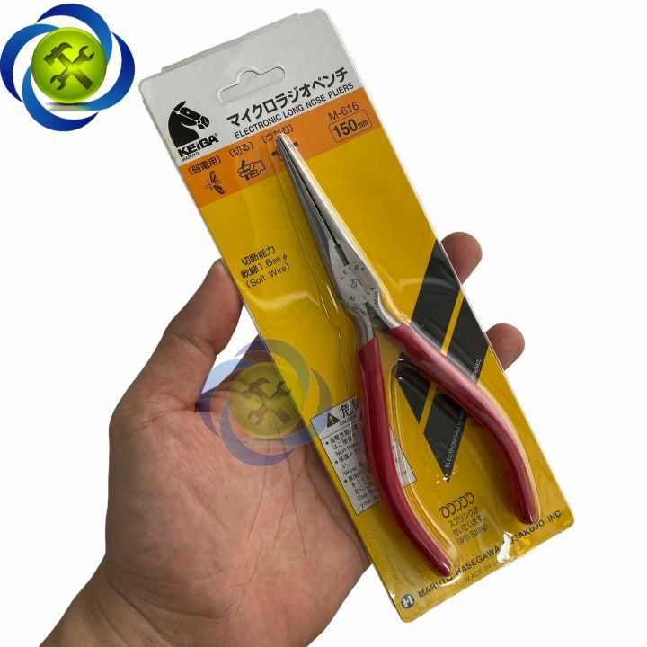 Kìm cắt mũi nhọn 150mm KEIBA M-616 Nhật Bản – CÔNG TY TNHH DỤNG CỤ CƠ KHÍ THANH TRÚC