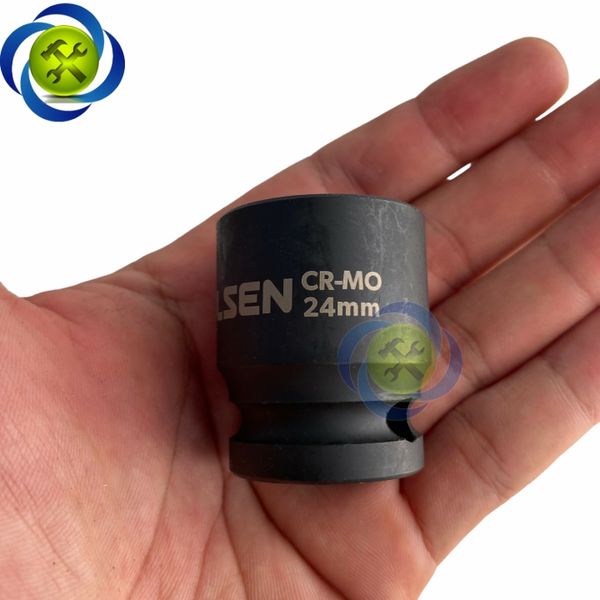 Tuýp 24mm 1/2 đen ngắn Tolsen 18224 loại 6 cạnh thép CR-MO – CÔNG TY ...