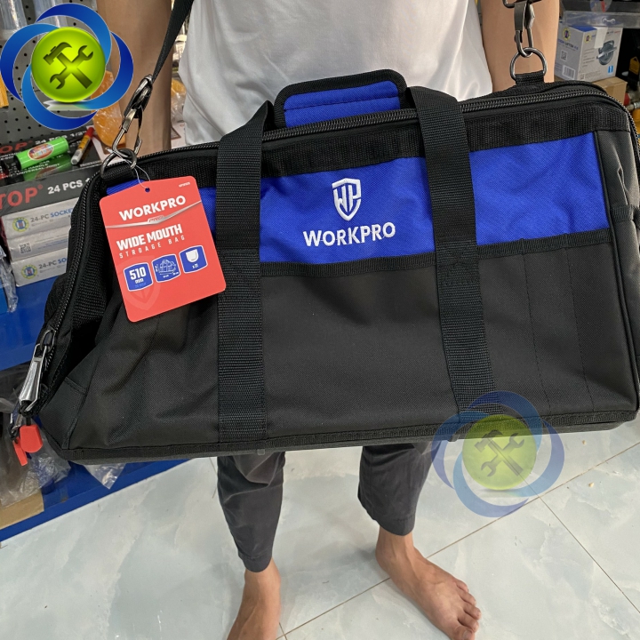 Túi đựng đồ nghề Workpro WP281026 kích thước 510mm (20 inch) đáy nhựa – CÔNG TY TNHH DỤNG CỤ CƠ ...