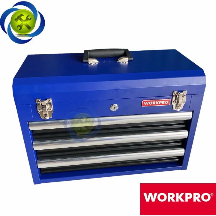 Thùng đồ nghề sắt ba ngăn kéo Workpro WP282006 kích thước 510x265x350m – CÔNG TY TNHH DỤNG CỤ CƠ ...