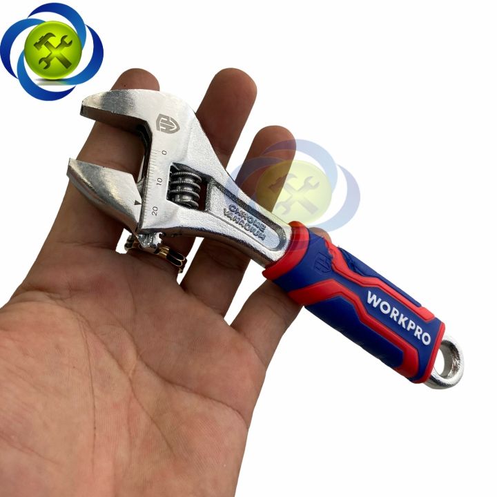 Mỏ lết cán bọc nhựa 6 inch150mm Workpro WP272010 – CÔNG TY TNHH DỤNG CỤ CƠ KHÍ THANH TRÚC