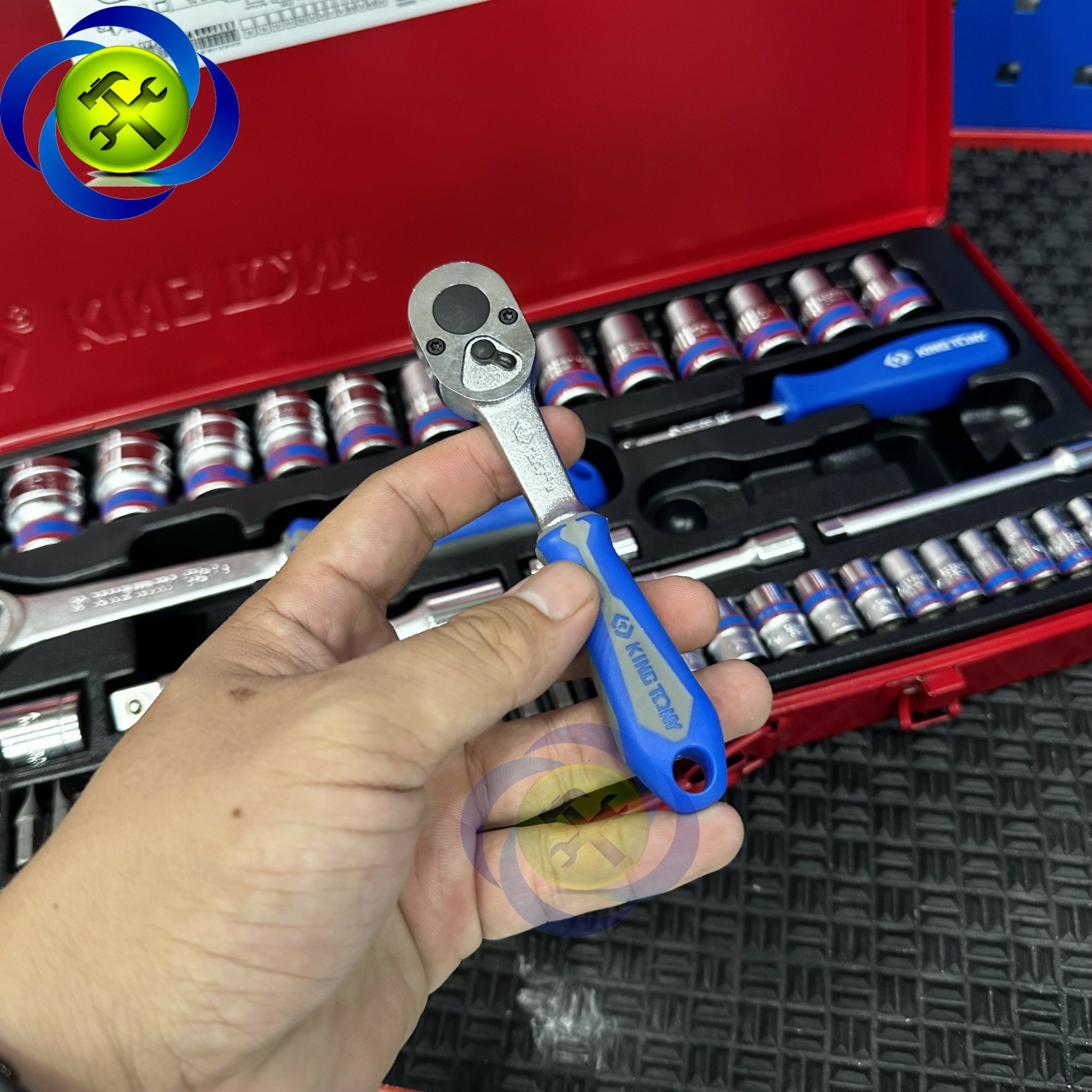 Bộ tuýp 58 chi tiết hệ mét Kingtony 7558MR (1/4 và 1/2 Inch) – CÔNG TY TNHH DỤNG CỤ CƠ KHÍ THANH ...