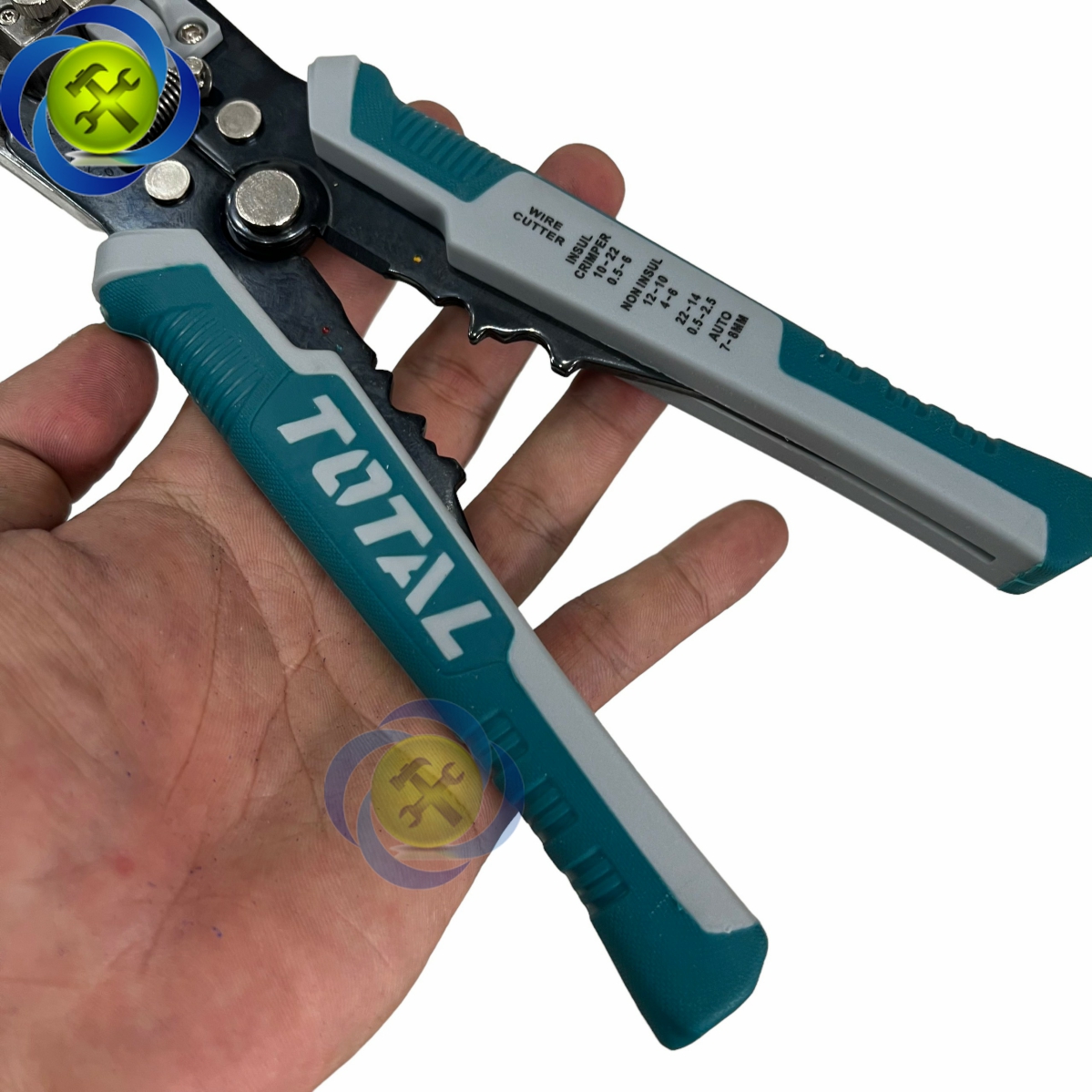 Kìm tuốt dây điện tự động Total THT15246 – CÔNG TY TNHH DỤNG CỤ CƠ KHÍ ...