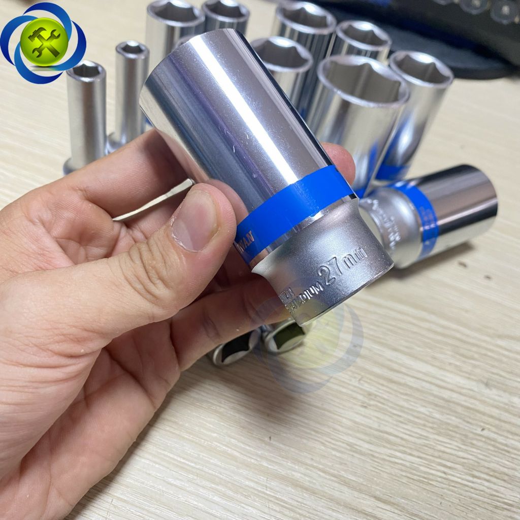 (ĐỦ SIZE) Tuýp trắng 1/2 TOP dài 77mm loại 6 cạnh có size từ 8-32mm ...