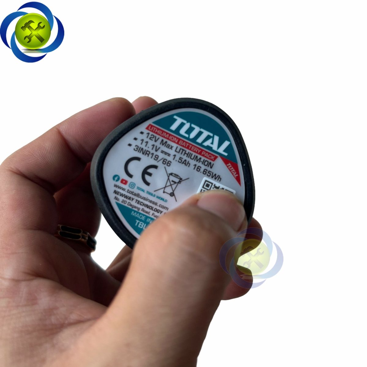 Pin Total 12V Lithium Total TBLI12153 1.5Ah Cổng sạc USB loại C tiện d ...