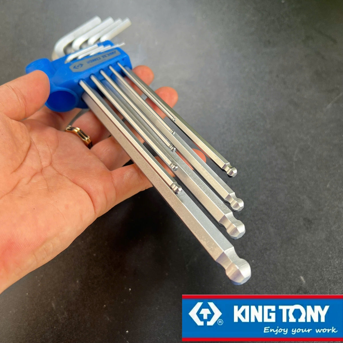 Bộ lục giác đầu bi Kingtony 20109MR có 9 cây (1.5- 10mm) – CÔNG TY TNHH ...