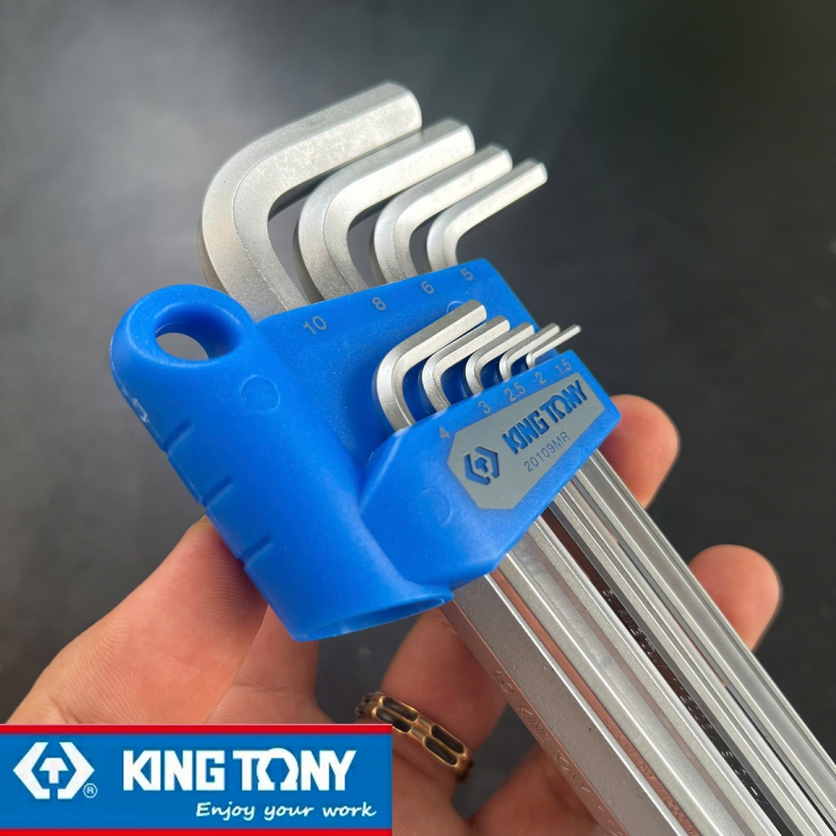 Bộ lục giác đầu bi Kingtony 20109MR có 9 cây (1.5- 10mm) – CÔNG TY TNHH ...