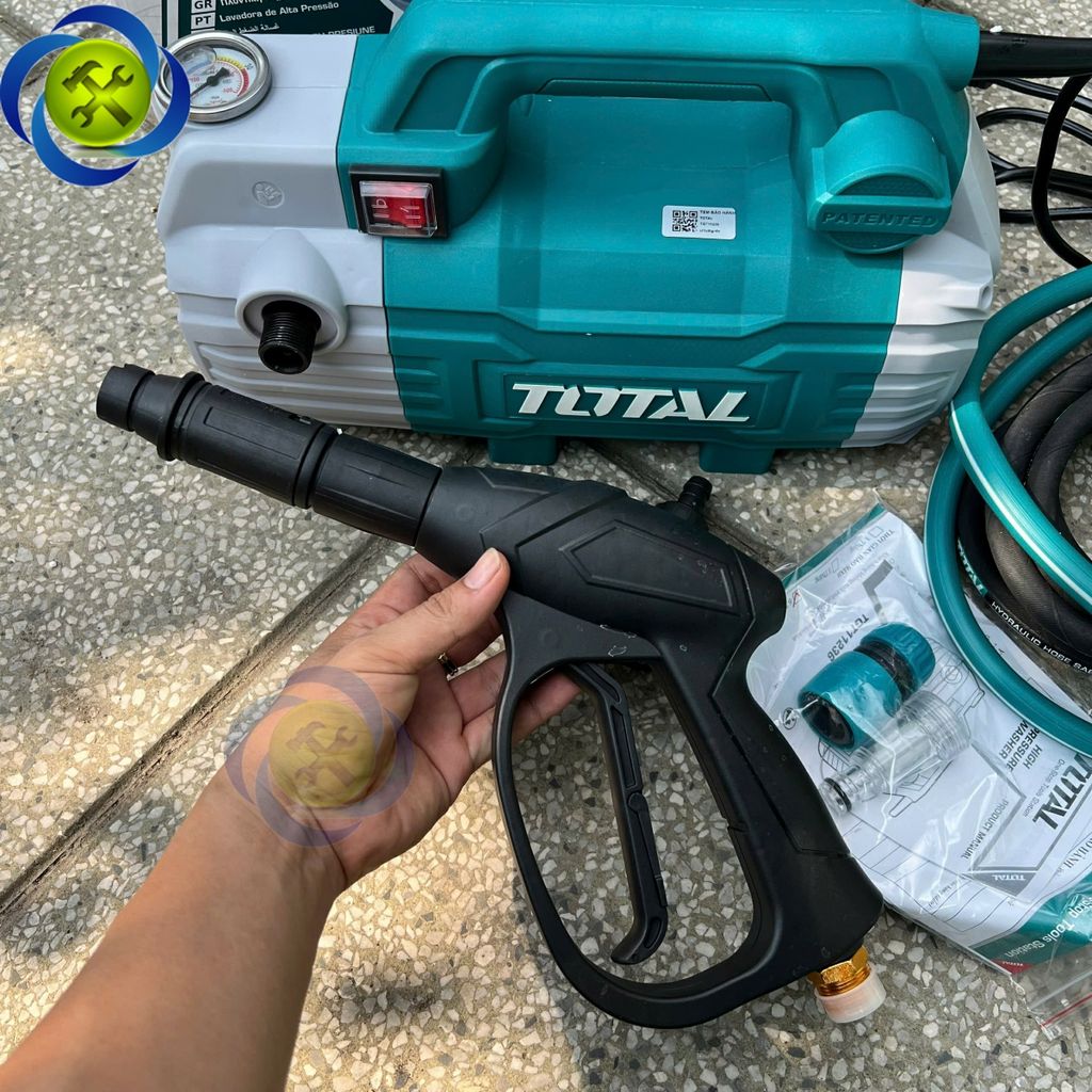 Máy xịt rửa xe 1500W TOTAL TGT11236, lõi dây đồng (không chổi than) – CÔNG TY TNHH DỤNG CỤ CƠ ...