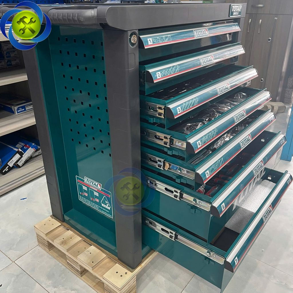 Tủ đồ nghề 7 ngăn 328 chi tiết TOTAL THPTCS73281 – CÔNG TY TNHH DỤNG CỤ ...