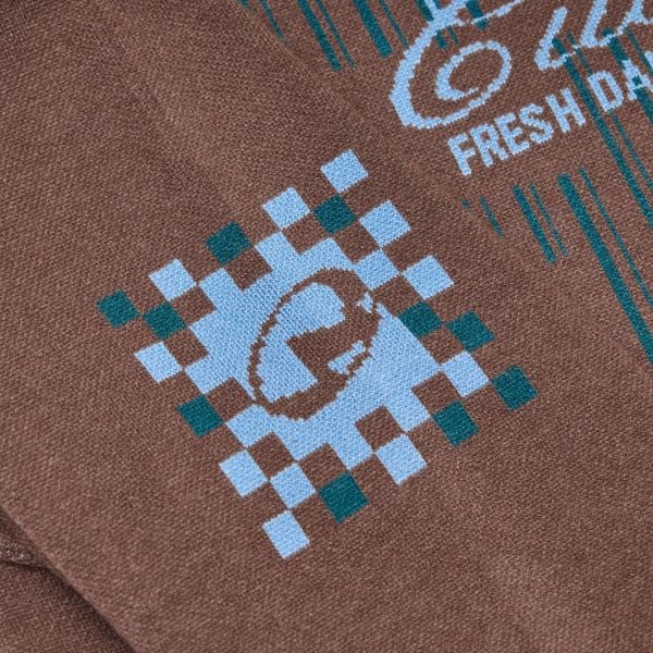 LIDER | Áo Jersey Dệt Phối Màu Sọc LIDER CULTURE KNIT JERSEY - Mocha