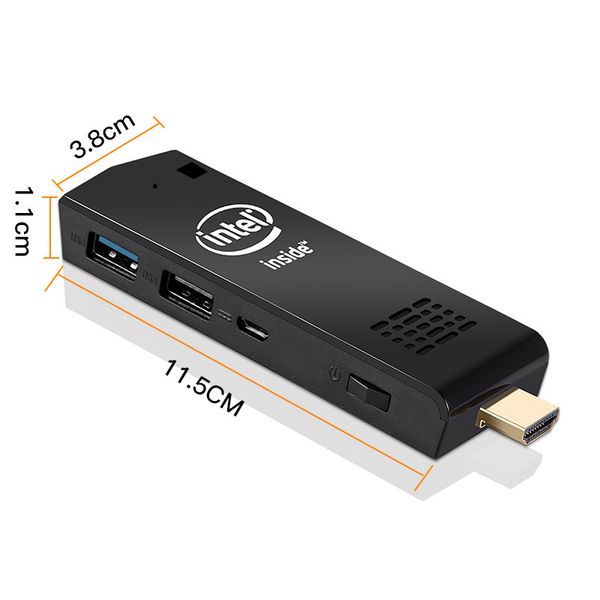 Mini PC, CPU mini nhỏ gọn Chip Intel lõi tứ Z8350 Aturos T5 – PROMAX SHOP