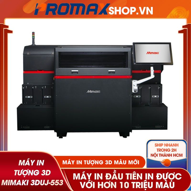 Máy in tượng 3D giống thật Mimaki 3DUJ-553 in mô hình kích thước lớn – PROMAX SHOP