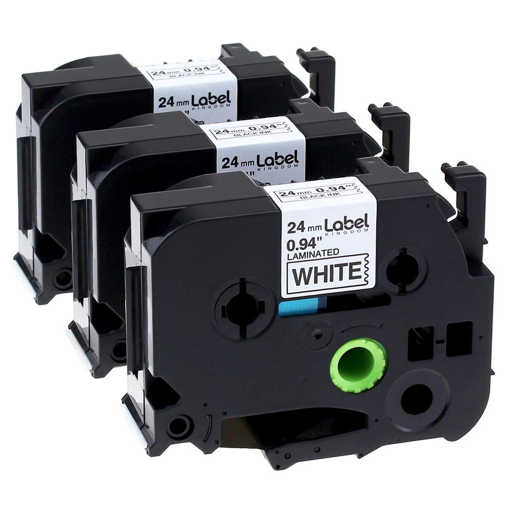 Giấy in cho máy in Brother PTD210/PTD400/PTD600/PTH110 khổ 24mm Label ...