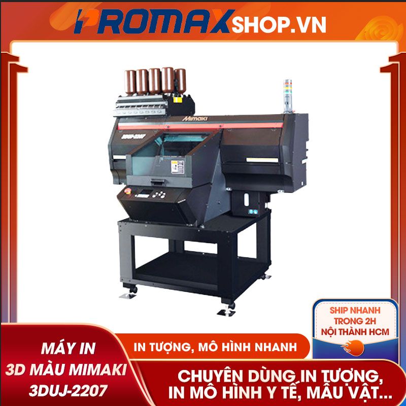 Máy in 3D màu Mimaki 3DUJ-2207 chuyên in tượng 3D giống mẫu, mẫu vật – PROMAX SHOP