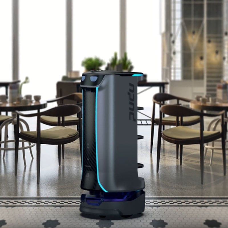 Robot giao hàng thông minh Pudu HolaBot cho nhà hàng, bệnh viện ...