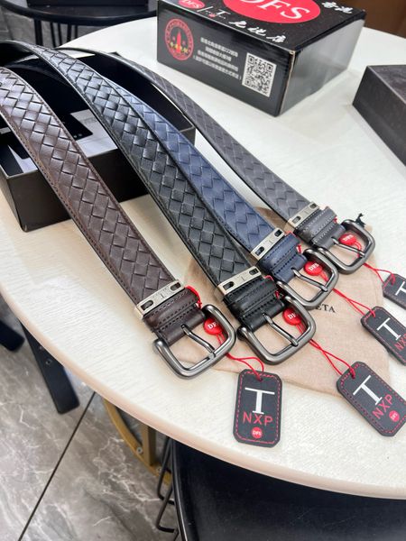 Belt nam BV* da Đan 4 màu đẹp VIP 1:1 1200k cảm biến thẻ NXP có thể n ...