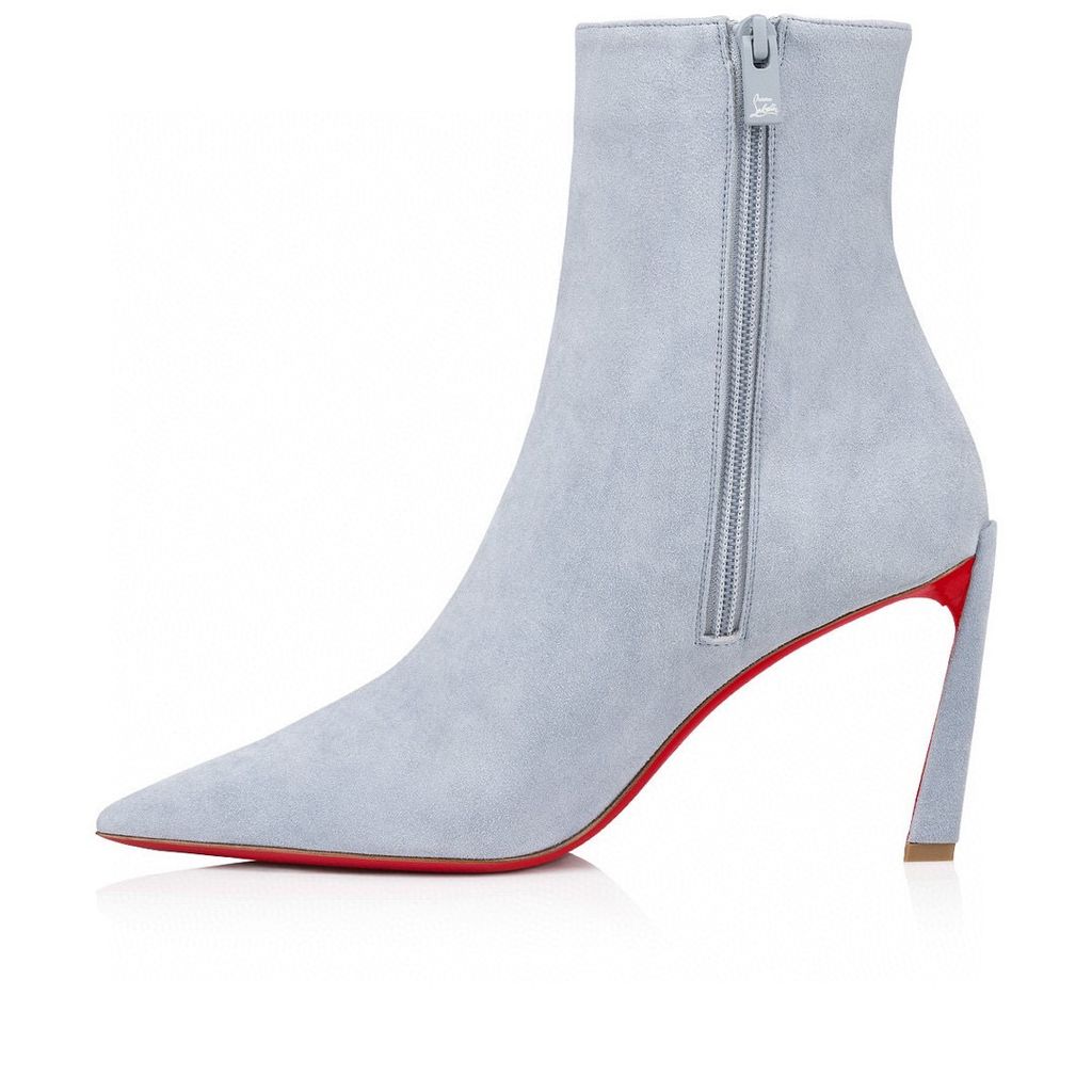 Boot Lou.bou.tin* da lộn mũi nhọn dáng đẹp VIP 1:1 2050k Phần gót hìn ...