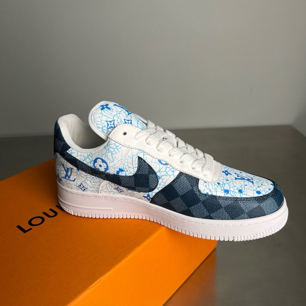 Khám phá phiên bản giới hạn Giày thể thao nam L*V x Air Force 1 – tuy ...