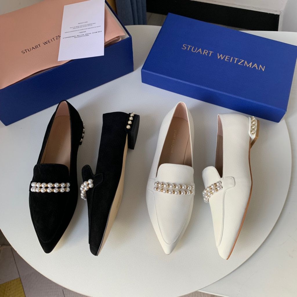 Giày nữ STUART* WEITZMAN* mũi nhọn đẹp SIÊU CẤP – lien fashion