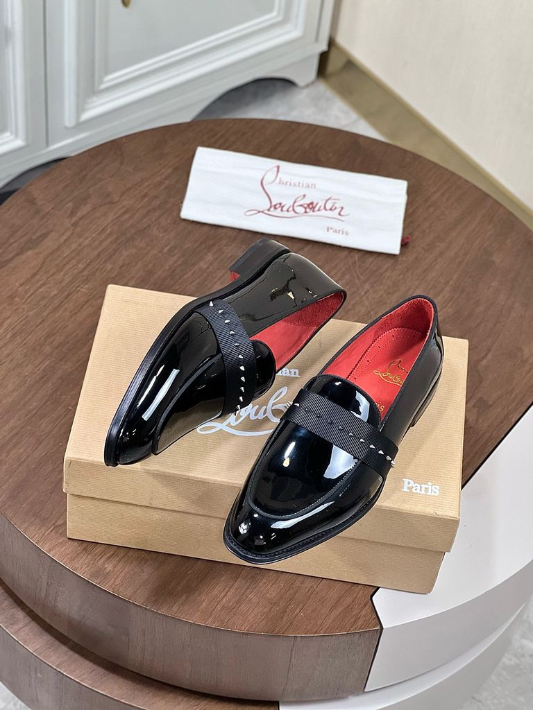 Giày nam Loafer Lou.bou.tin* các mẫu đẹp VIP 1:1 2850k giày lười đế đ ...