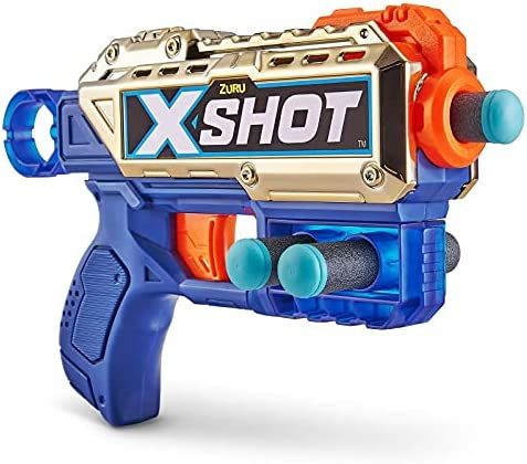 X-Shot Excel Royale Edition Reflex 6 and Kickback Combo Pack – NERF ...