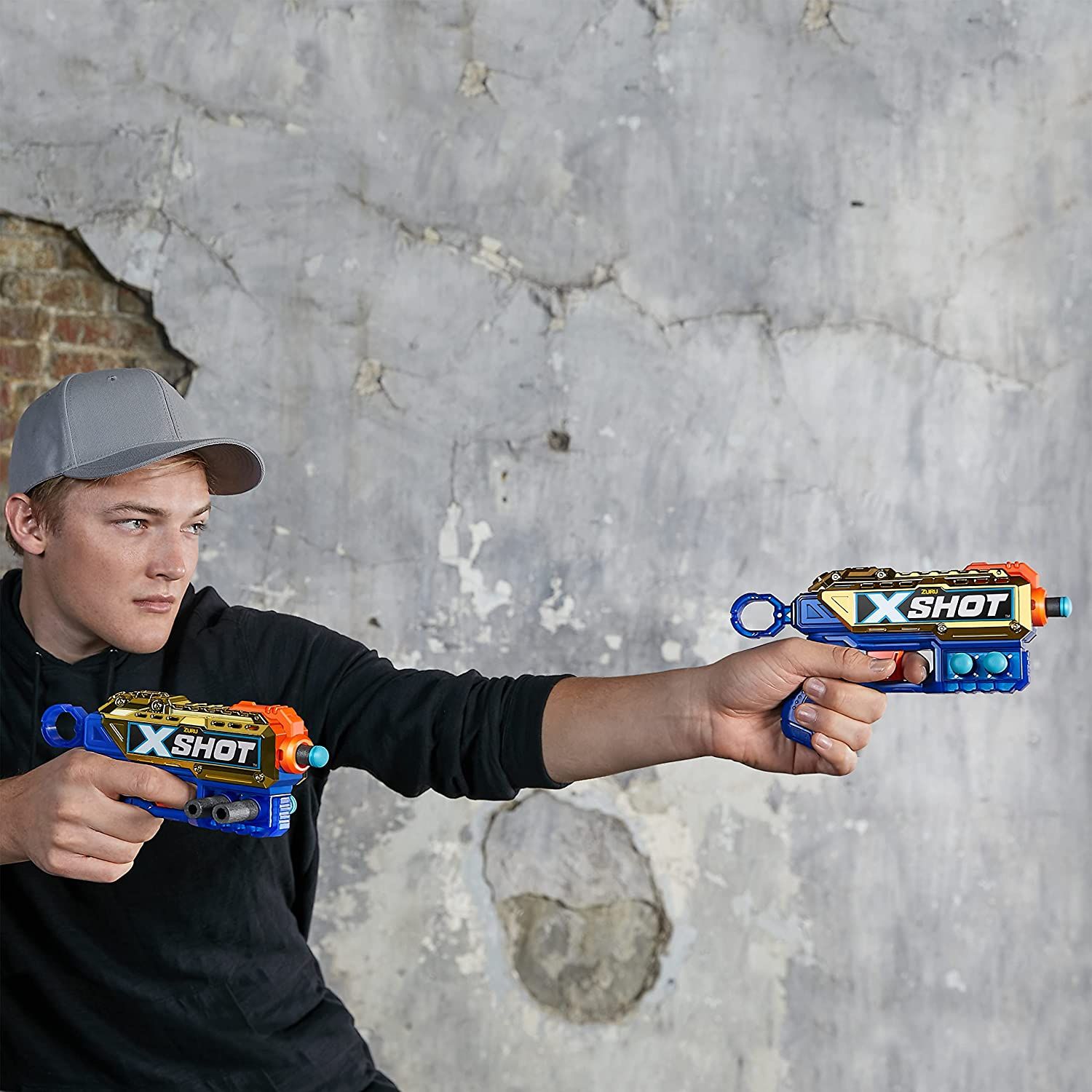 X-Shot Excel Royale Edition Reflex 6 and Kickback Combo Pack – NERF ...