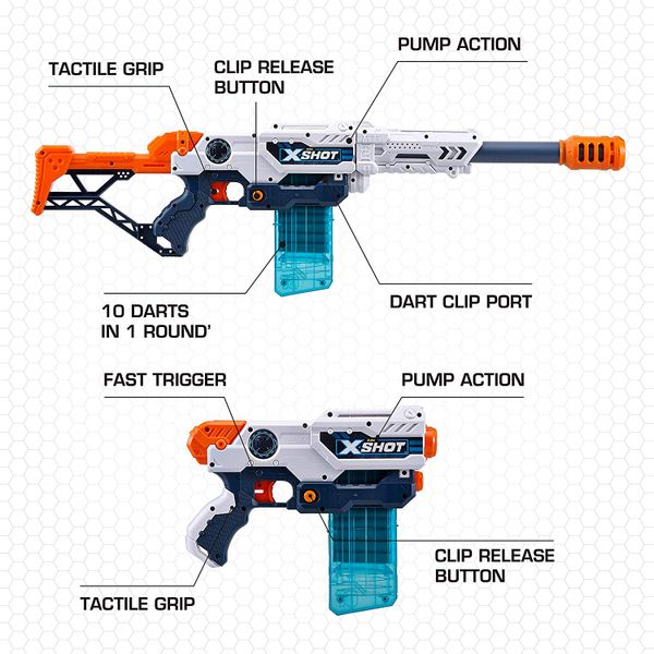 Combo "Xạ Thủ X-Shot": X-Shot Max Attack và X-Shot Hurricane – NERF ...