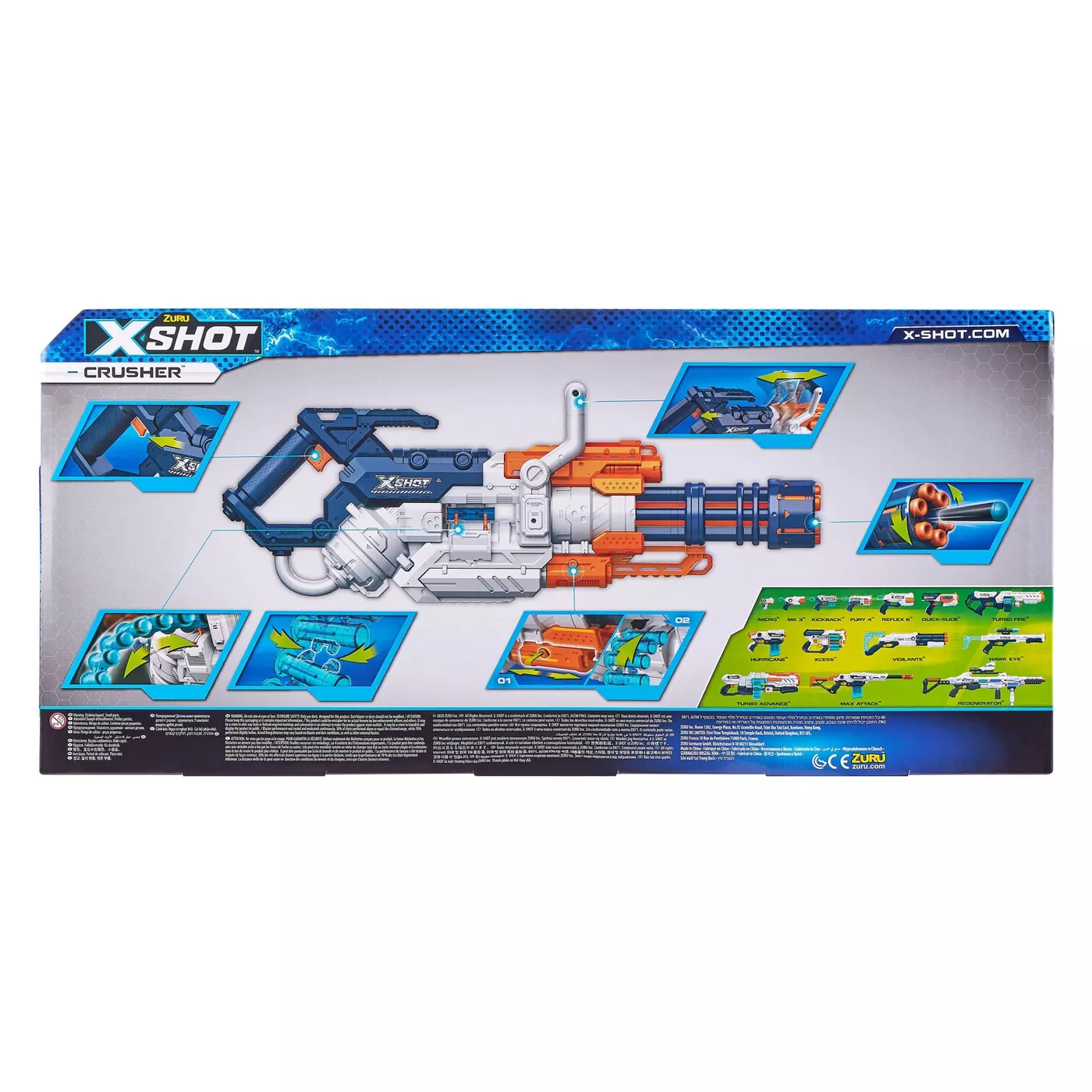 X-Shot Excel Crusher – NERF VIỆT NAM