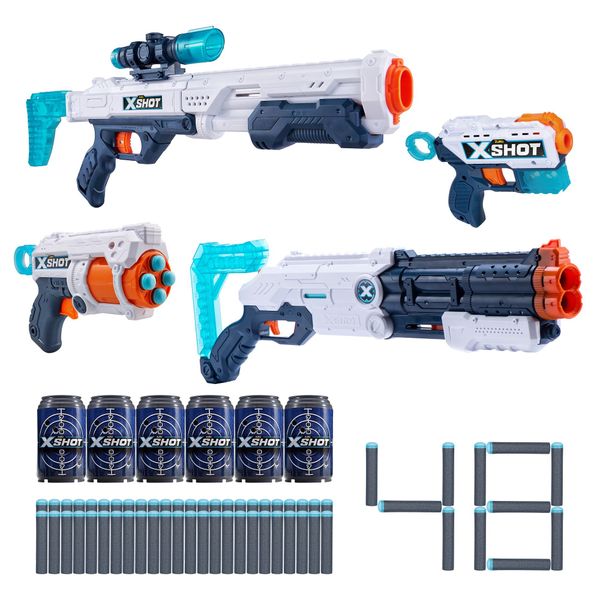 X-Shot Ultimate Shootout Pack giá rẻ nhất tại Nerfvietnam.com – NERF VIỆT NAM