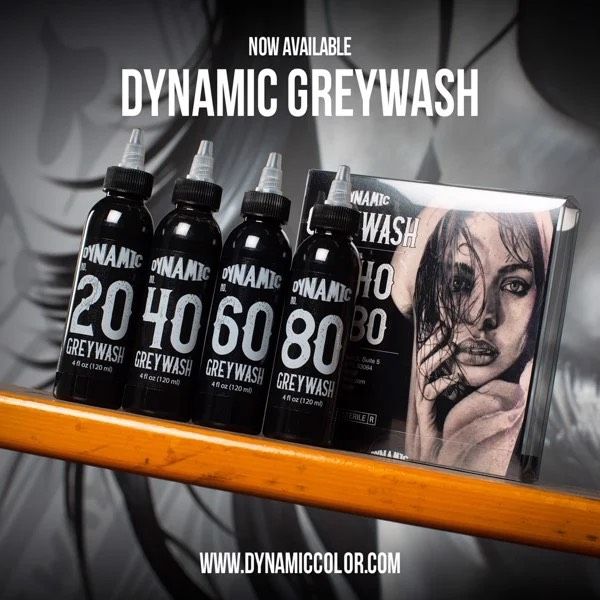 Dynamic Greywash Tattoo Ink – HOÀNG LẬP TATTOO