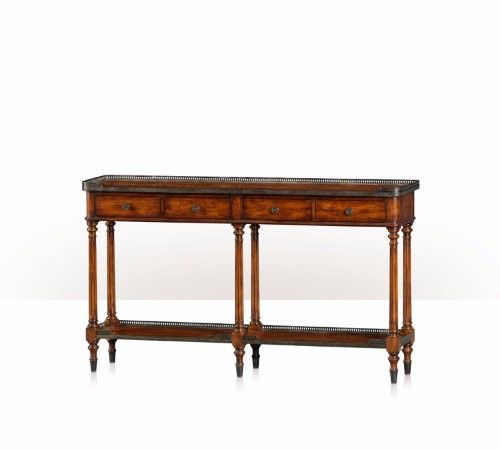 5305-166 Table - Bàn A hickory console table – Thịnh gỗ