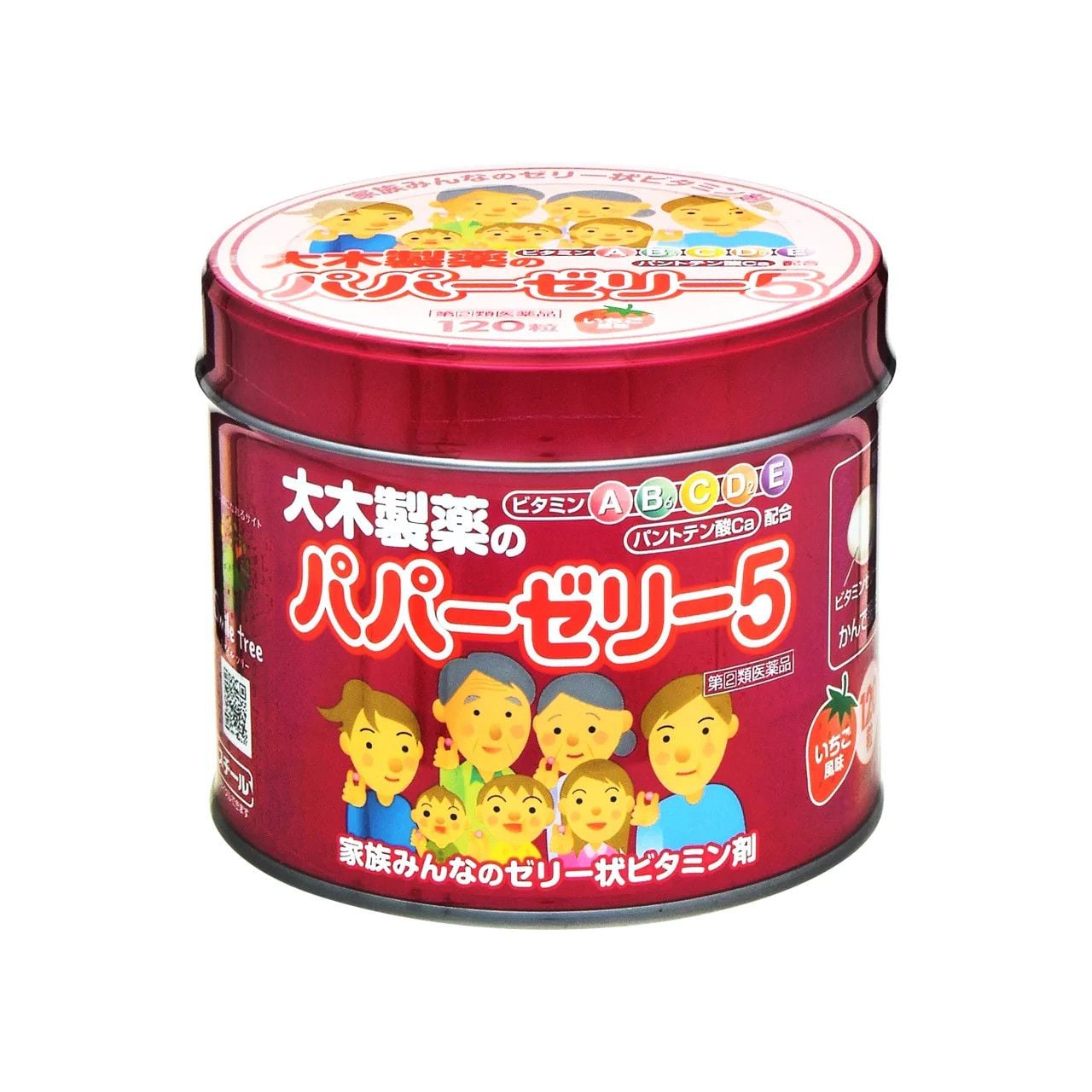 Kẹo Vitamin cho trẻ biếng ăn vị dâu Papa Jelly-5 Smile Tree 120 viên – Shop Nhất | Shopnhat.vn