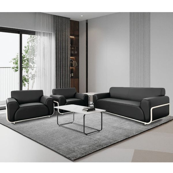 Bộ Ghế Sofa Văn Phòng Cao Cấp SP242 | 2 Màu Da PU