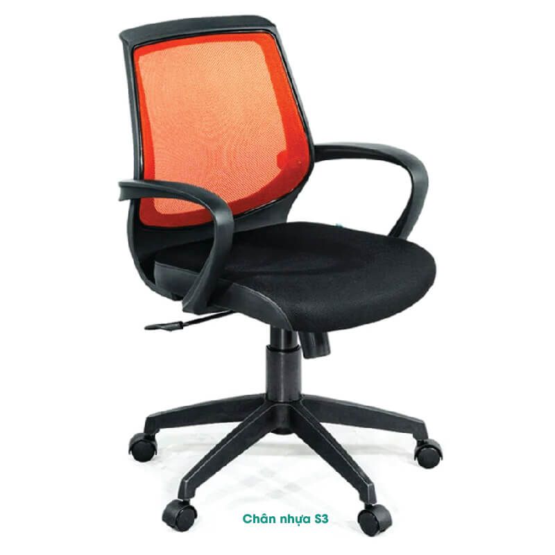 Ghế Xoay Lưới GX09.1-N, Ghế Lưới Văn Phòng bọc nhiều màu