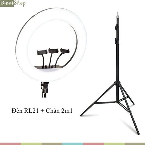 Đèn LED Ring RL21 / RL18 - Đèn Led Dành Cho Chụp Ảnh , Quay Phim – BINAI