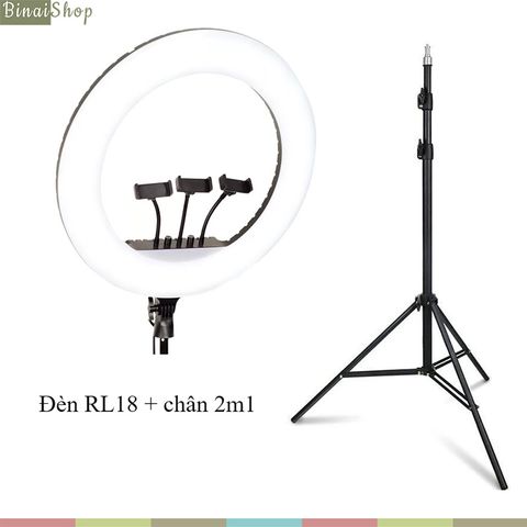 Đèn LED Ring RL21 / RL18 - Đèn Led Dành Cho Chụp Ảnh , Quay Phim – BINAI